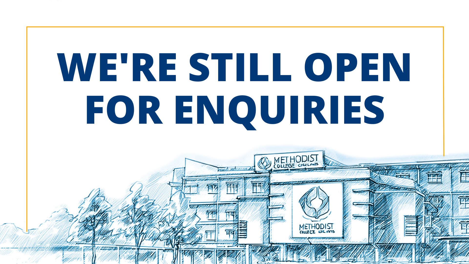 We're Still Open For Enquiries - MCKL College (Penang, Pykett Campus)