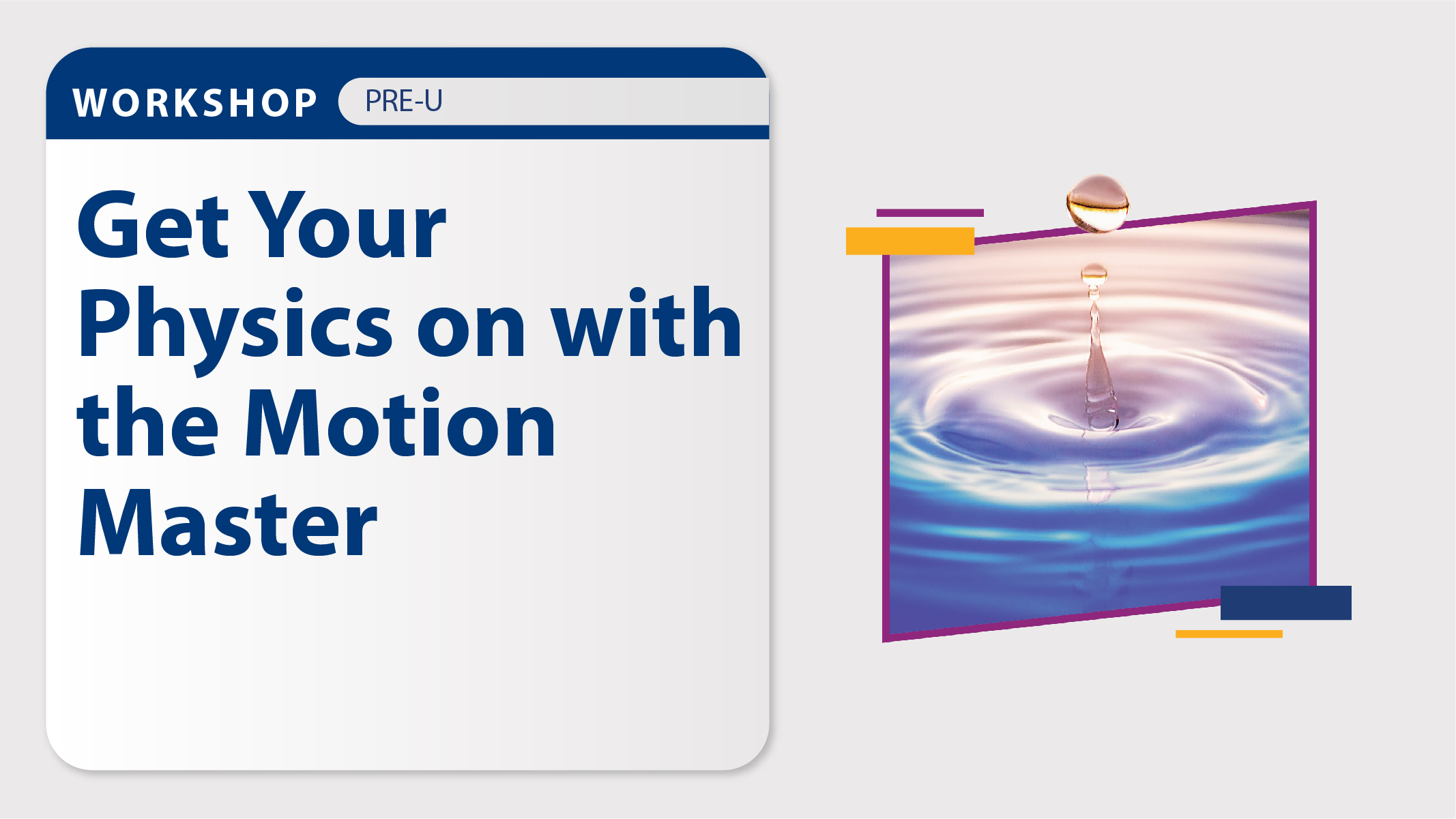 23 March 2024 | Get Your Physics on with the Motion Master - MCKL College (Penang, Pykett Campus)